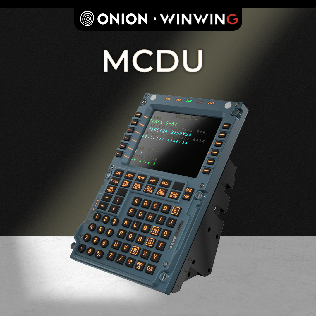 WINCTRL MCDU – Bảng điều khiển MCDU mô phỏng bay Airbus/Boeing ...